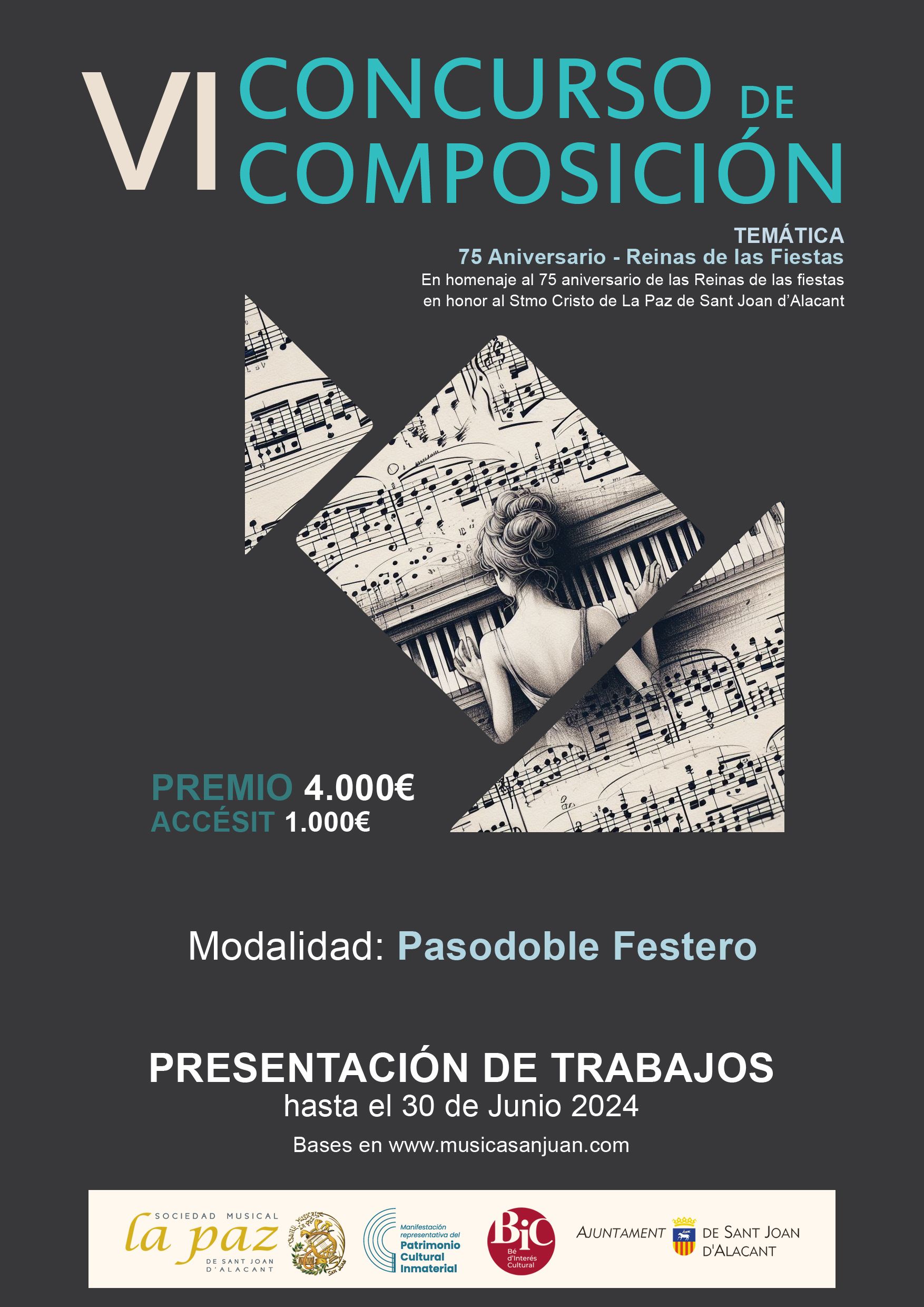 La Sociedad Musical La Paz convoca el VI Concurso de Composición ...